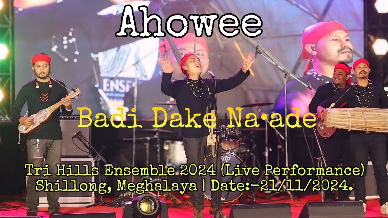 Badi Dake Na•ade - Ahowee (Live Performance) | Tri Hills Ensemble 2024 ...
