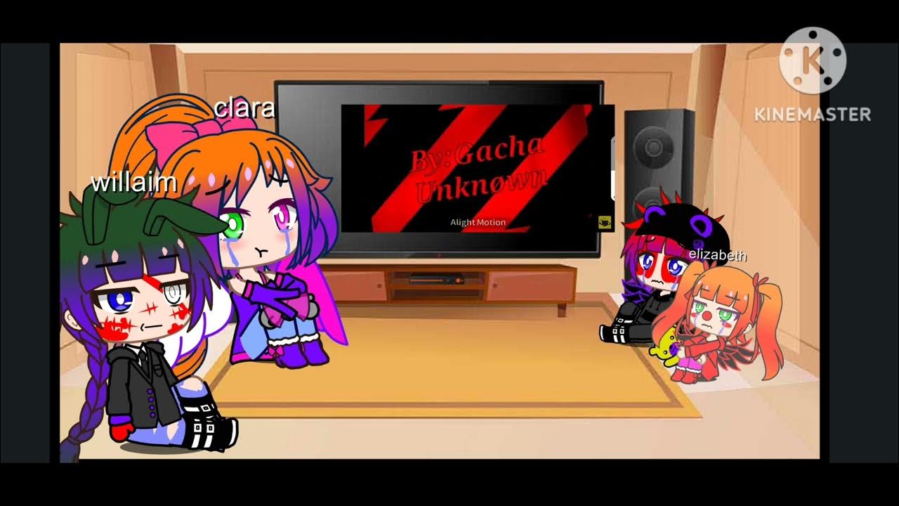 aftons react to michael afton part 1 - YouTube