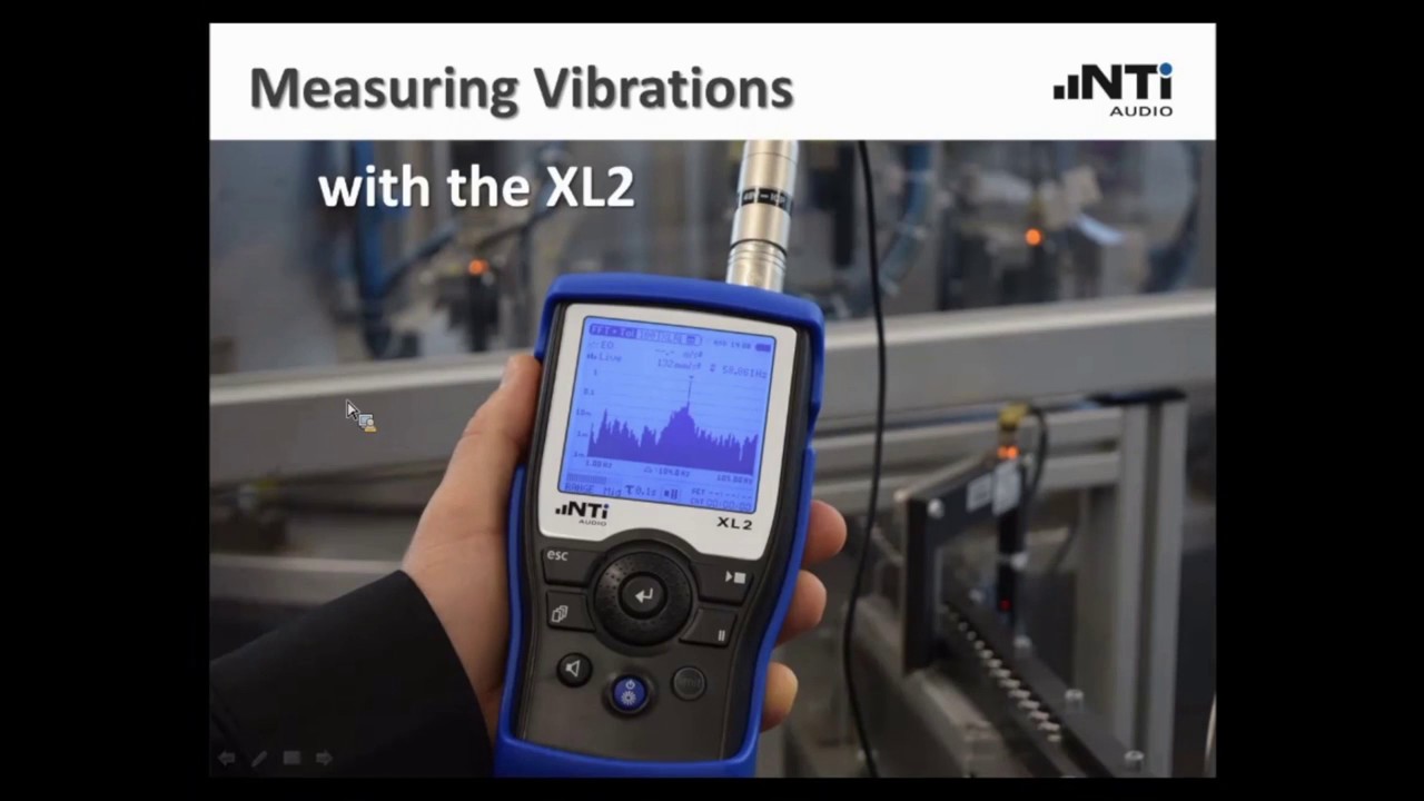 NTi Audio Webinar Measuring Vibrations with the XL2 - YouTube