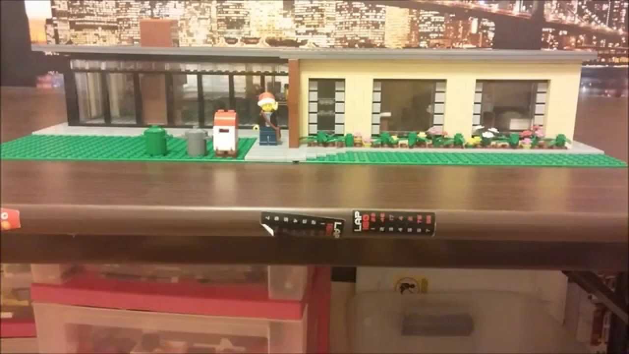 Custom Lego Modern House - YouTube