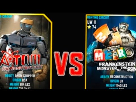 Atom vs Metro real steel wrb - YouTube