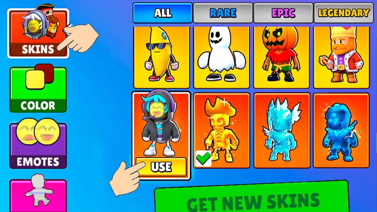 🔥 EXCLUSIVE STUMBLE GUYS MENU! 😨 - YouTube