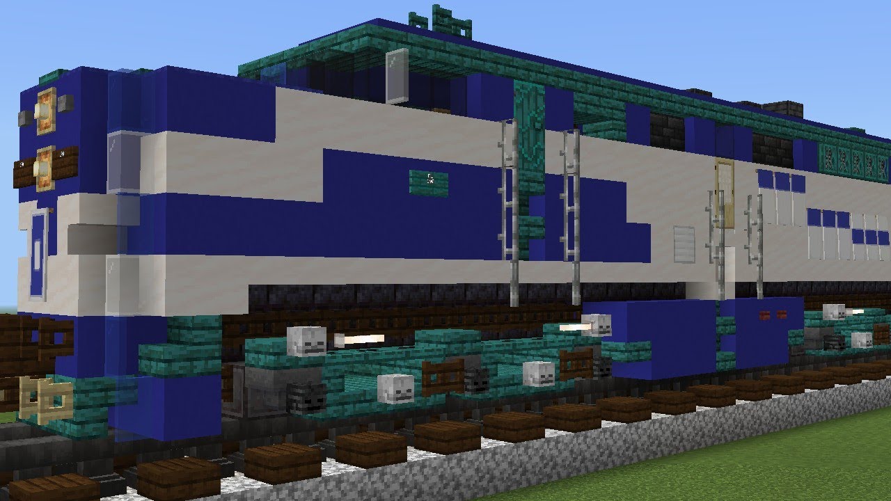 Minecraft Nickel Plate Road 190 Alco PA Locomotive Tutorial - YouTube