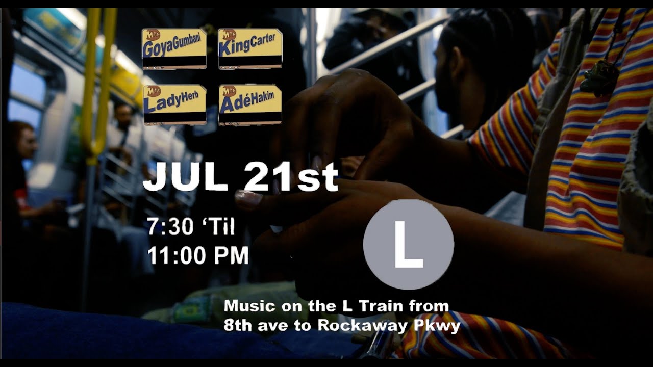 L TRAIN RAP SHOW HOSTED BY ADE HAKIM - YouTube