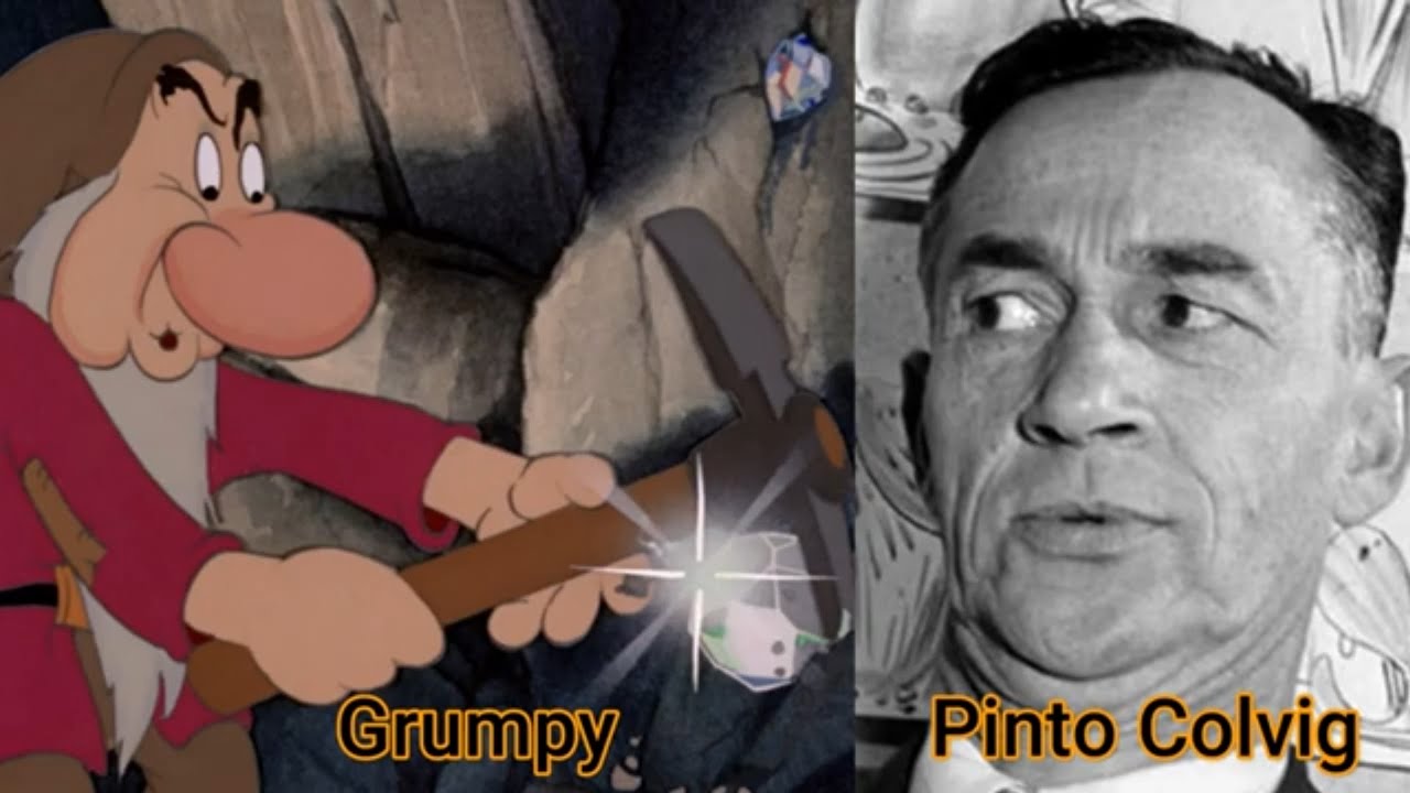 Character and Voice Actor - Snow White and the Seven Dwarfs - Grumpy ...