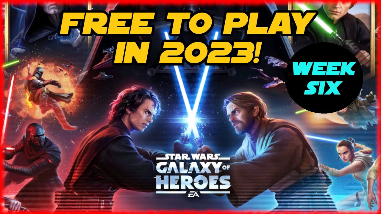Week 6 - Am I Behind on Ships??? SWGOH Free to Play Farming in 2023 ...