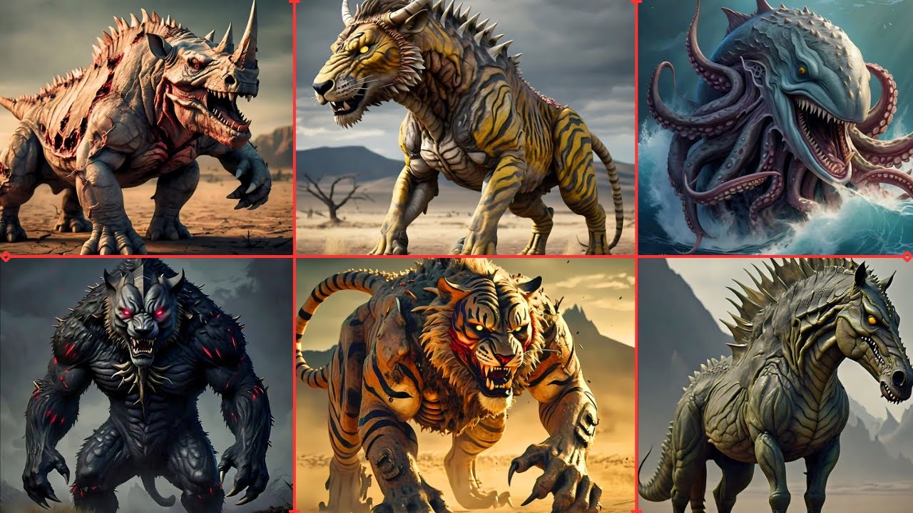 Incredible Animal Fusion Mind-Blowing Creatures Formed by Fusing ...