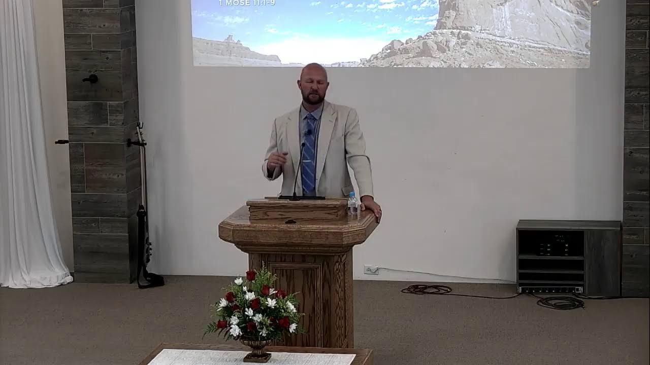 Pastor John Loewen - "Der Turmbau zu Babel und die Gemeinde" 09.07.2023 - YouTube