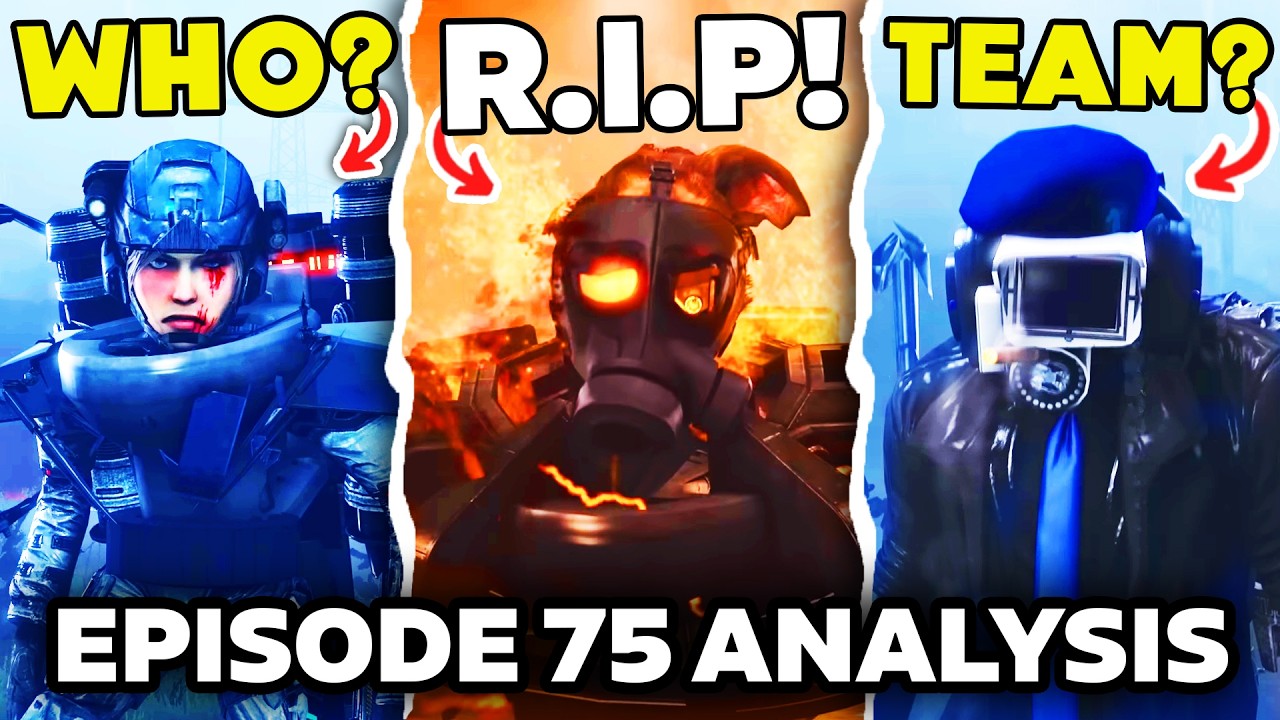CAMERAMAN & SKIBIDI TOILETS TEAM UP?! - EPISODE 75 ALL Easter Egg ...