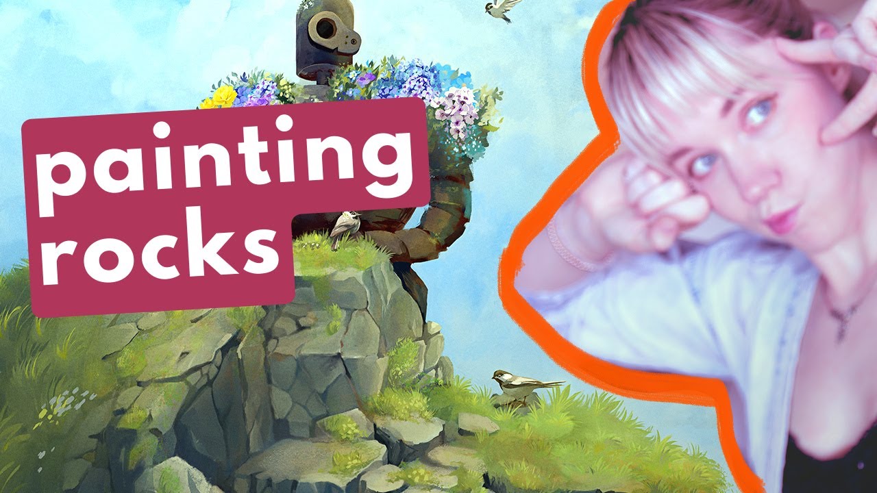 How do I paint rock textures? - YouTube