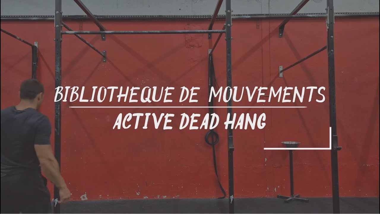 Bibliothèque de mouvements - Active Dead Hang - YouTube