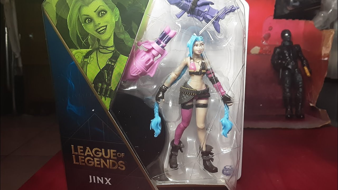 League of Legends, JINX action Figure - YouTube