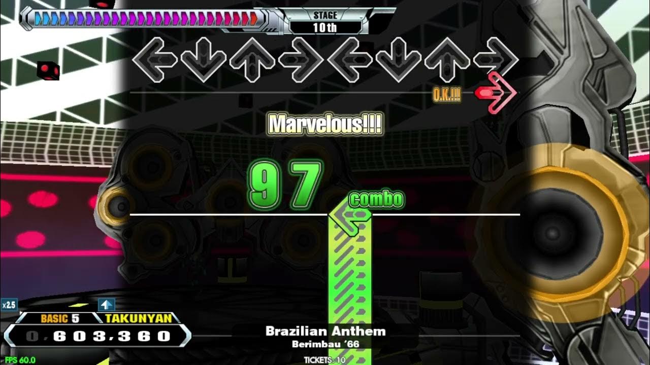 【DDR GRAND PRIX】Brazilian Anthem【DP BASIC】 - YouTube