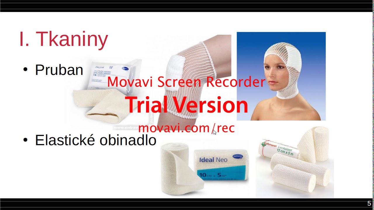 OBVAZOVÁ TECHNIKA 1 Obvazový materiál - YouTube