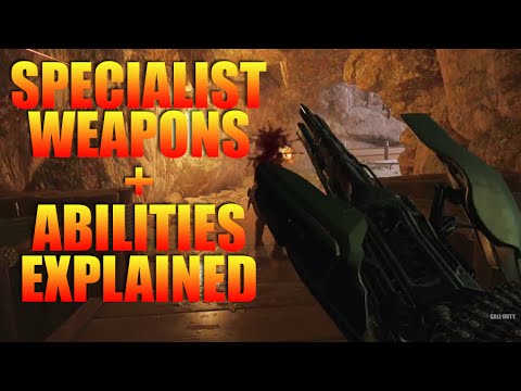 ★CALL OF DUTY BLACK OPS 3★ SPECIALIST ABILITIES/WEAPONS "Crossbow, Arm ...