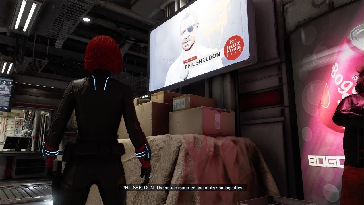 Marvel's Avengers chapter 1: Interrogate Monica - YouTube