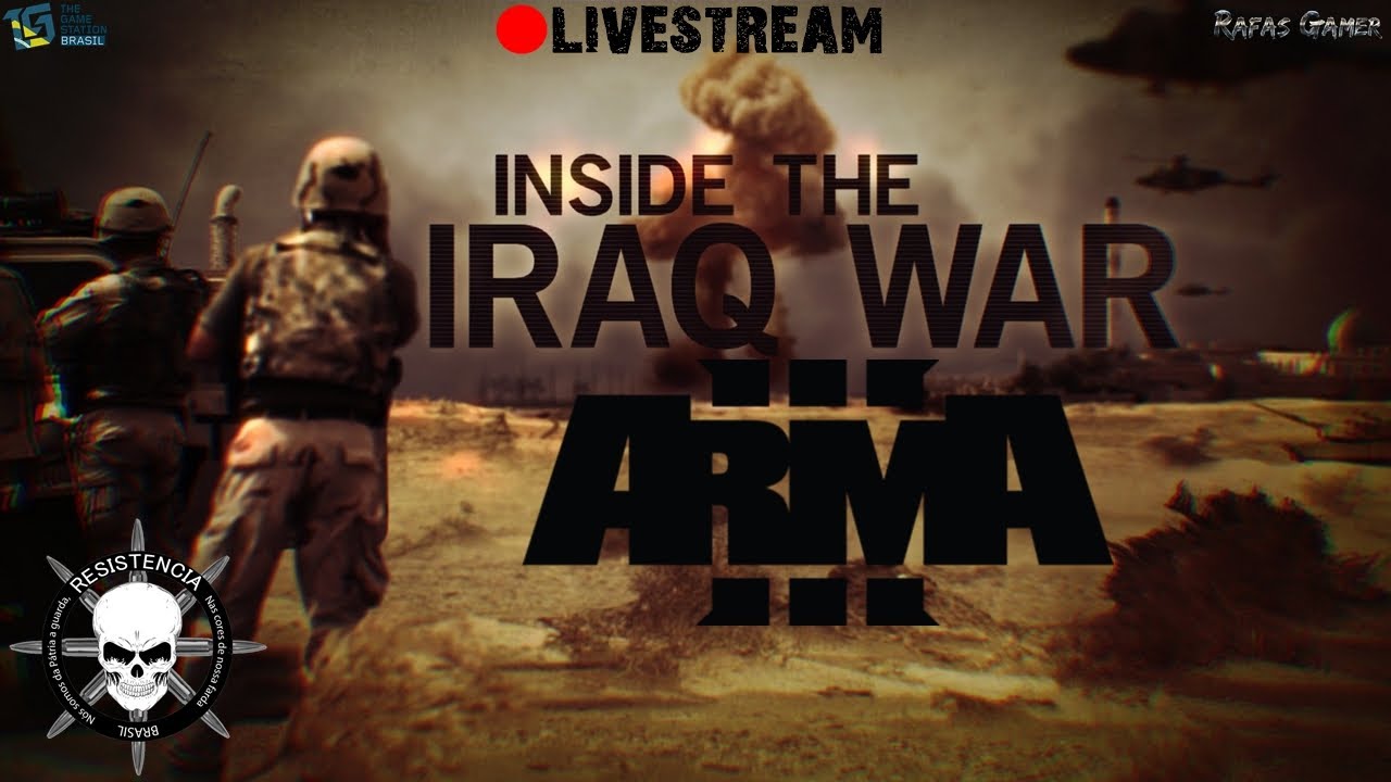 (LIVE) Arma 3 - Operação IRAQ WAR | Mapa Takistan - YouTube