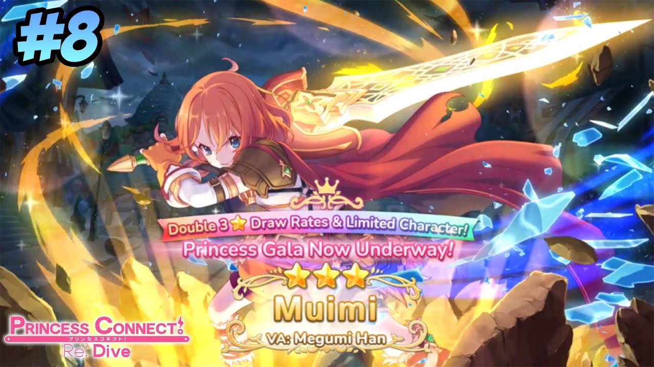 [LIVE] #8 Gacha Muimi | Princess Connect! Re:Dive - YouTube