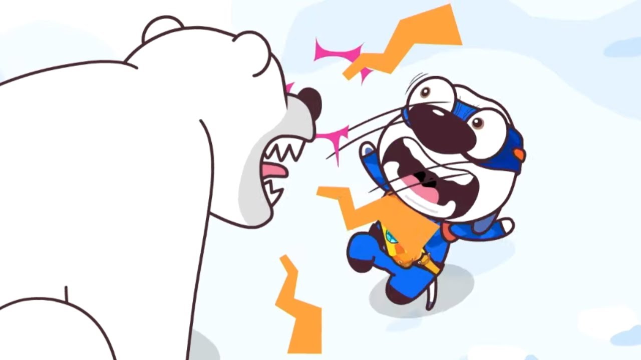 Broken Power Crystal | Talking Tom Heroes | Cartoons for Kids ...