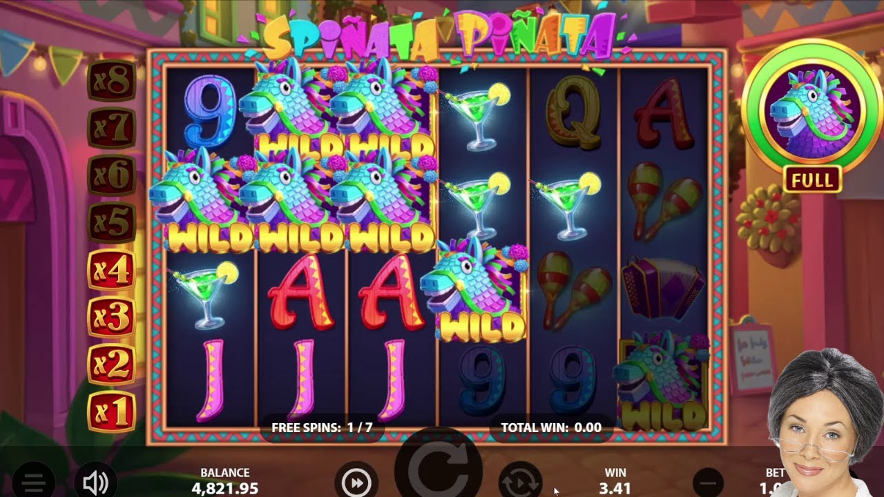 SPINATA PINATA *NEW* STAKELOGIC ! #slots - YouTube