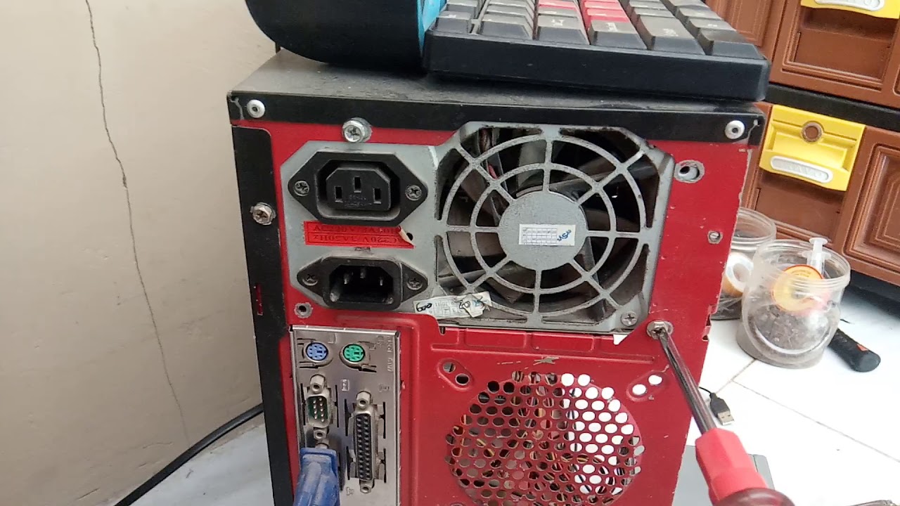 Cara Cek PSU bagus dan Cara Ganti PSU CPU PC - YouTube
