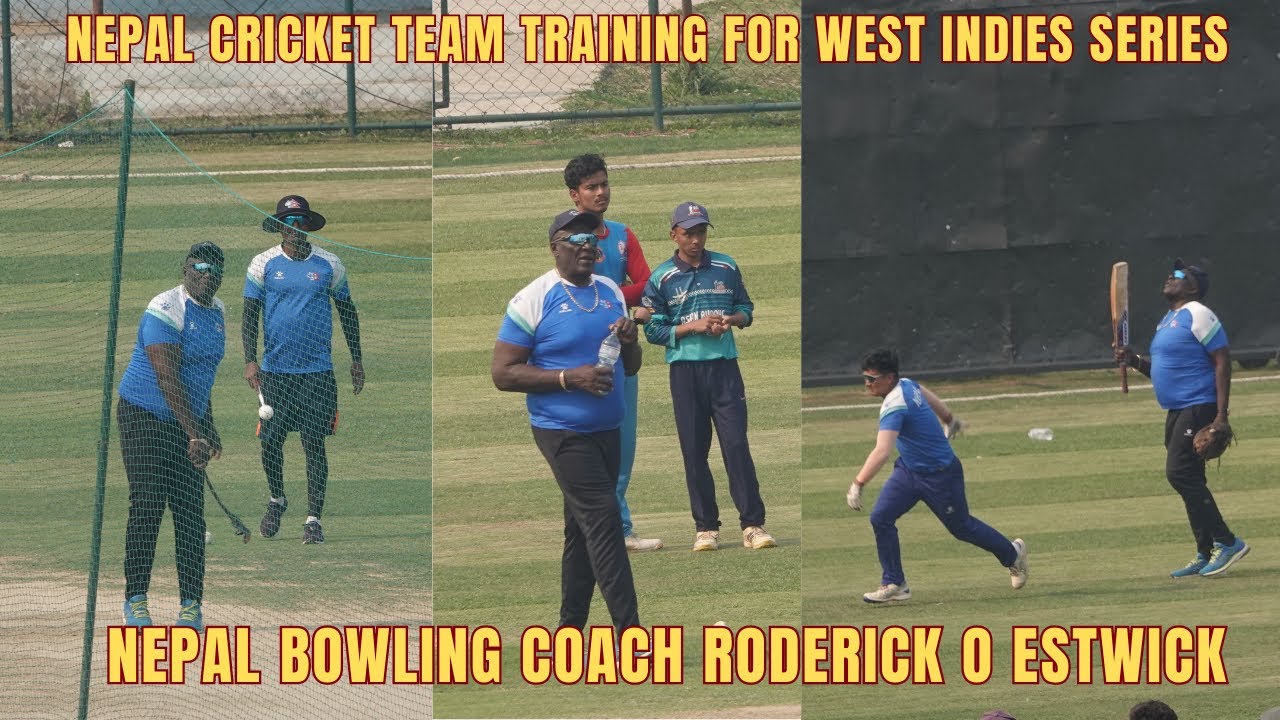 Nepal Cricket Team Training for T20 Series with West Indies| Nepal ...