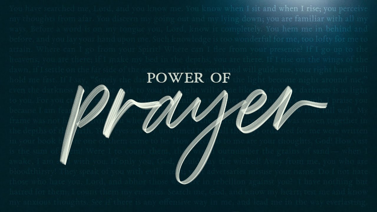 May 26, 2024 - Power of Prayer: Lead Me - A Study in Hebrews Part 1 ...