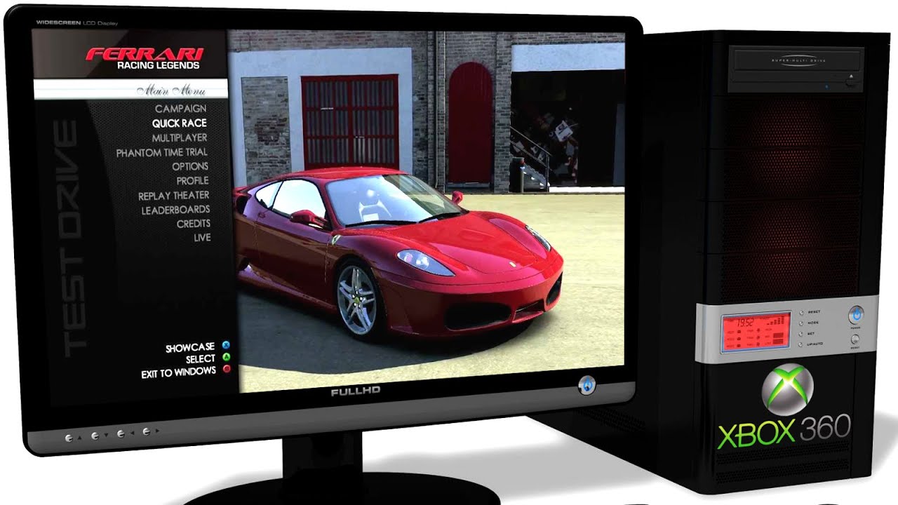 XENIA Xbox 360 Emulator - Test Drive: Ferrari Racing Legends (2012 ...