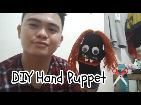 (DIY) Homemade Hand puppet with Diammel - YouTube