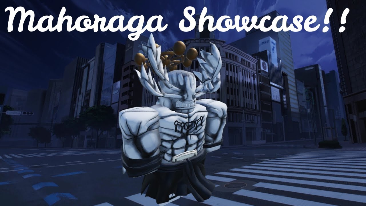 Mahoraga Full Showcase in Cursed Defenders! | All Stats & Abilities ...