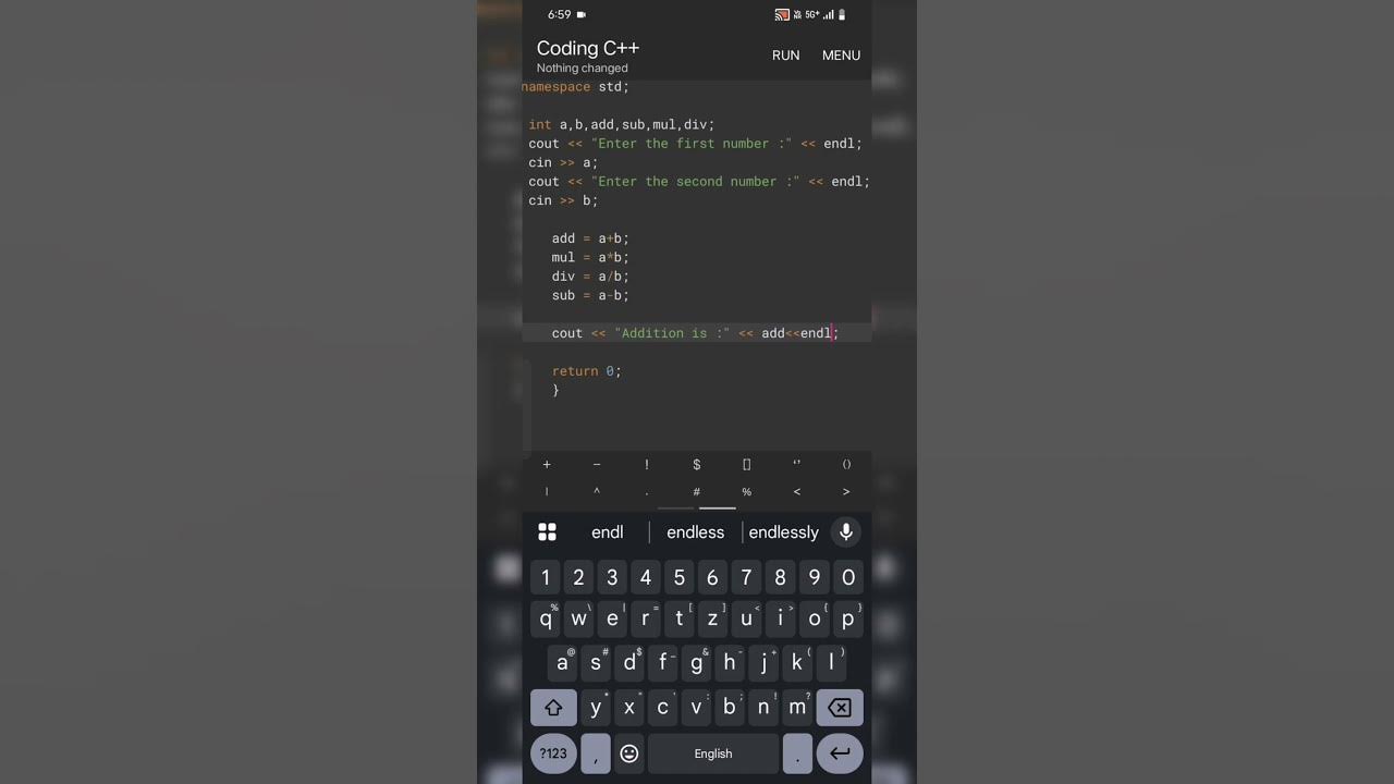 Coding With Songs .. 😘 Arithmetic Operations In C++.. 🤩💡#coding # 