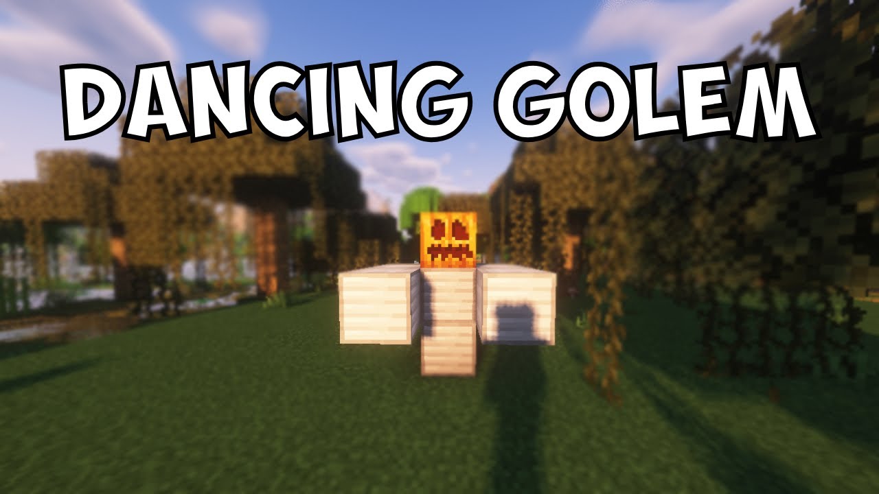 How to build the Dancing iron golem in Minecraft (Assumptions Meme ...
