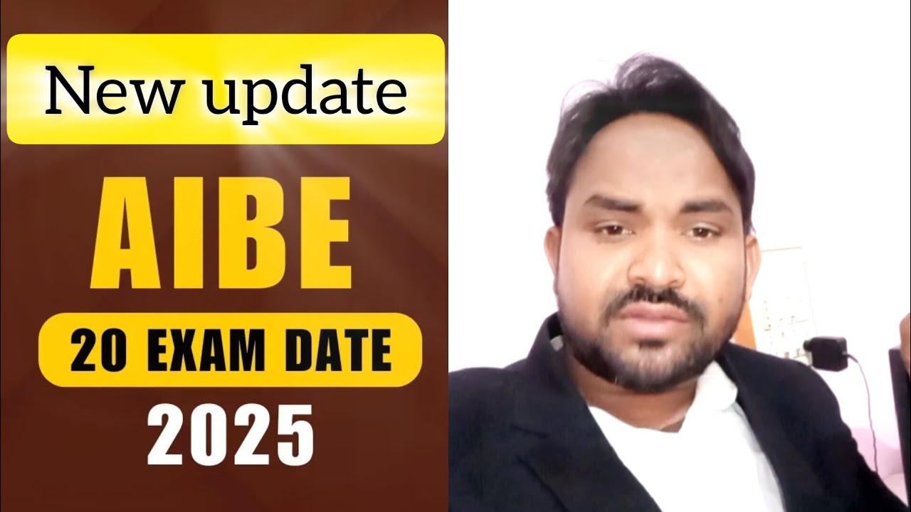 All India bar examination new update || AIBE 20 EXAM UPDATE 🙂 - YouTube