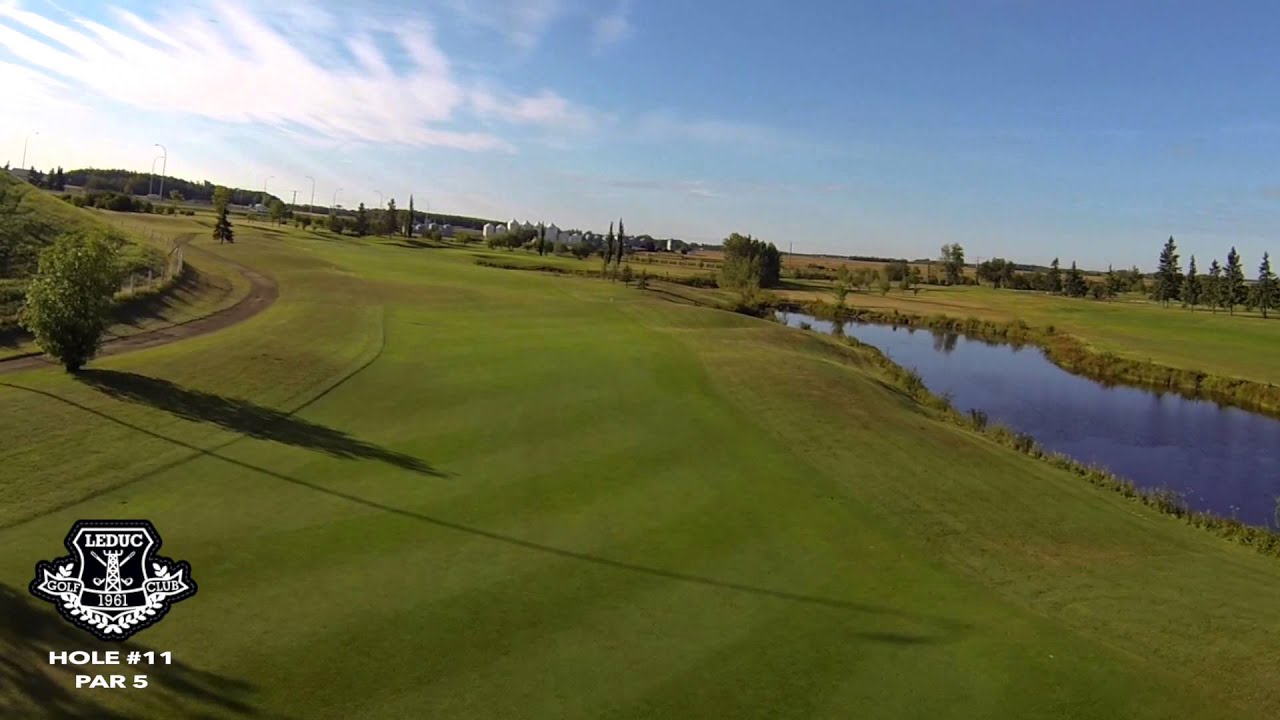 Leduc Golf Club Hole #11 - YouTube