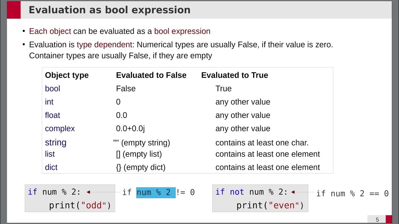 SciPro Python 2024: 03 - Control structures - YouTube