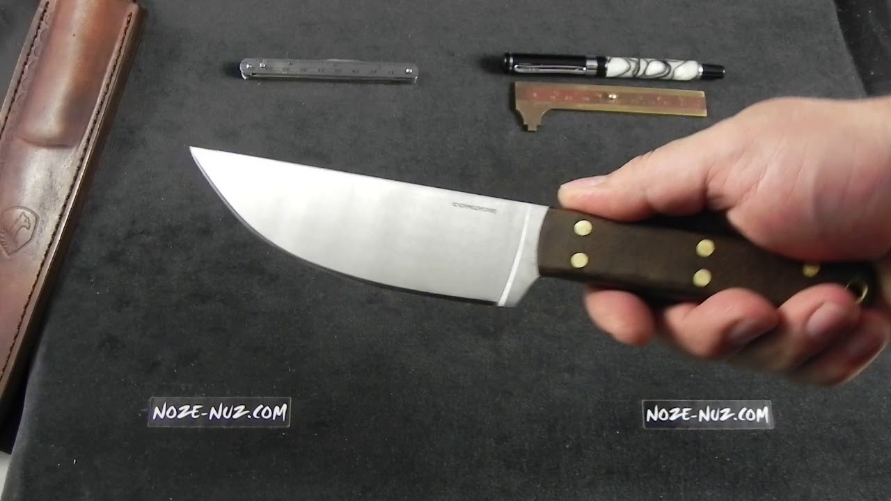 CTK280559 Condor Scalper Knife (česky, czech lang.) - YouTube