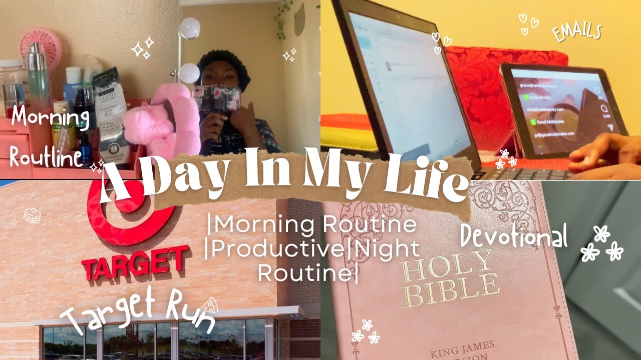 VLOGS ☆ | PRODUCTIVE| MORNING ROUTINE| TARGET RUN| Etc…. - YouTube