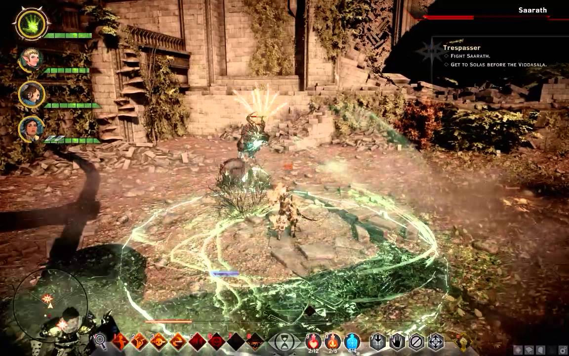 Dragon Age Inquisition Saarath the Hardest Fight in Game (nightmare ...