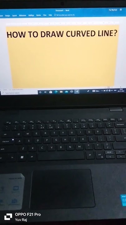 👀Very short and Simple ☺️ Trick to draw Curved lines 👈 - YouTube