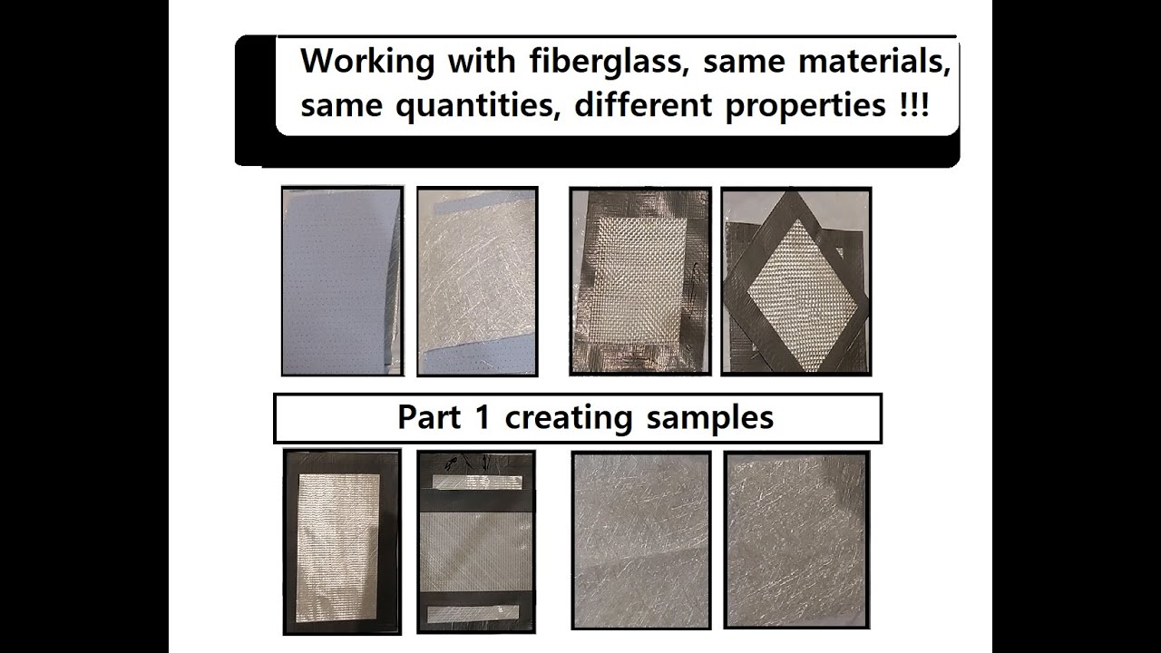 Fiberglass Strength Test: Same Materials, Different Properties- Part1 ...