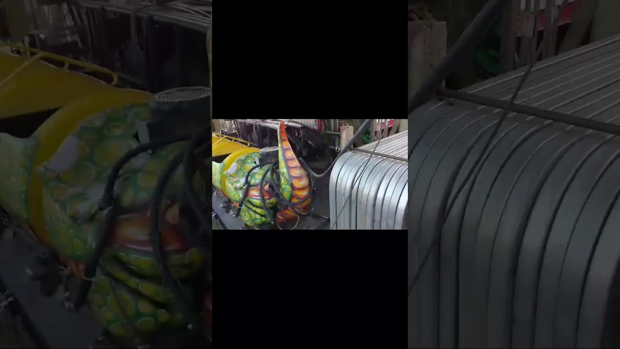 Carnival ride racking - YouTube