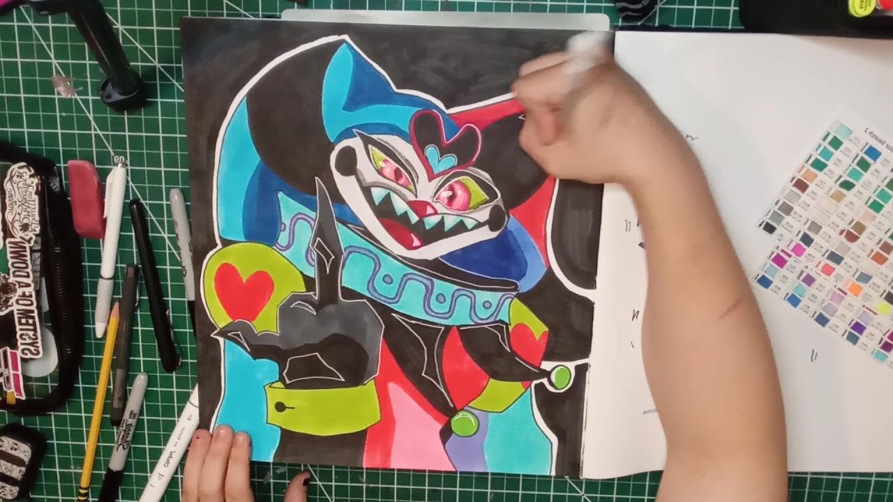 Draw with me pt2 Fizz addition - YouTube