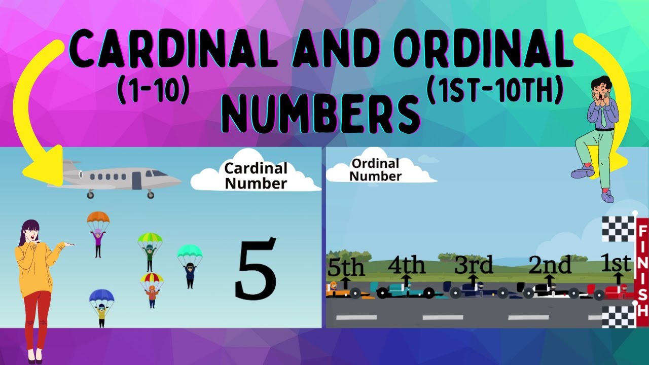 Educational Videos | Grade 2 | Mathematics | Cardinal and Ordinal ...