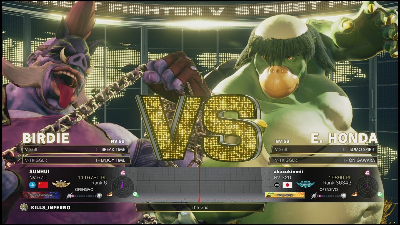 SFV Champion Edition 🔥 SUNHUI (BIRDIE) Vs akazukinmii (E. HONDA) 🔥 Online Match's 01-28-2023 ...