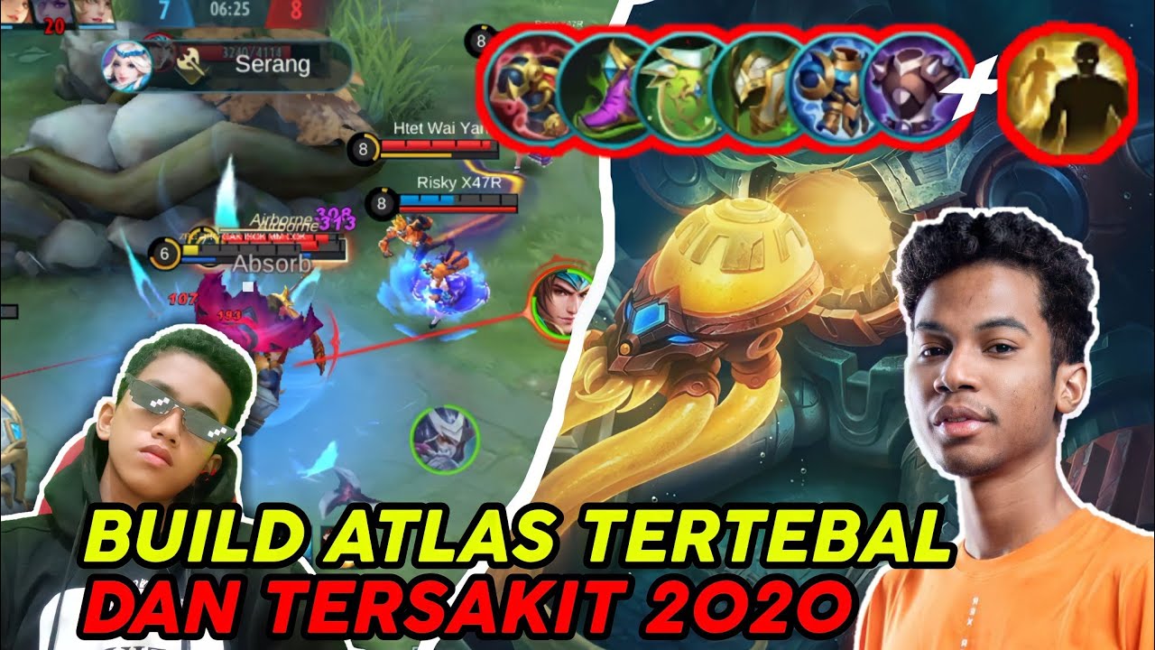 BUILD ATLAS TERKUAT DAN TERSAKIT 2020 || MUSUH AUTO KESAL || MOBILE ...