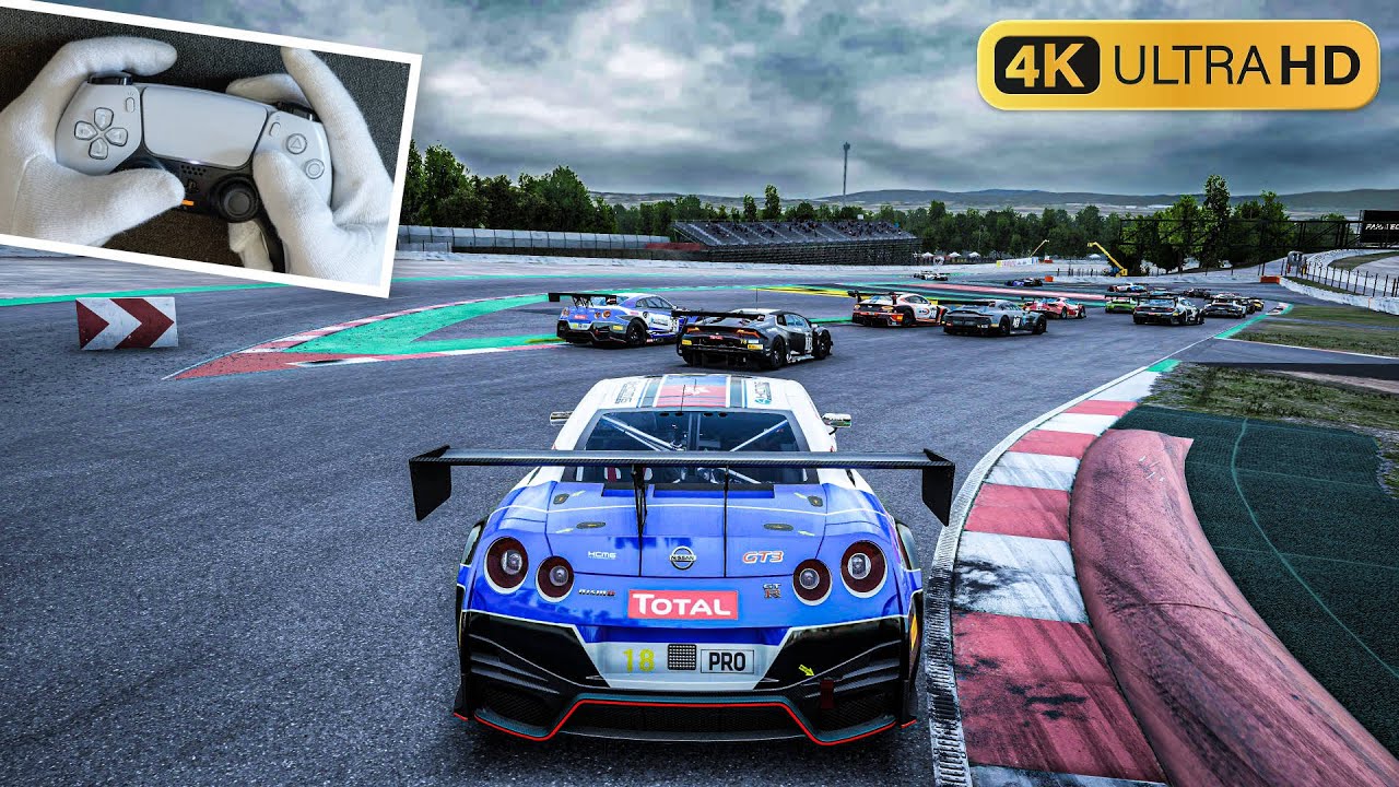 PS5 Gameplay Next-Gen Racing Simulation! Nismo GTR GT.3 + Controller ...