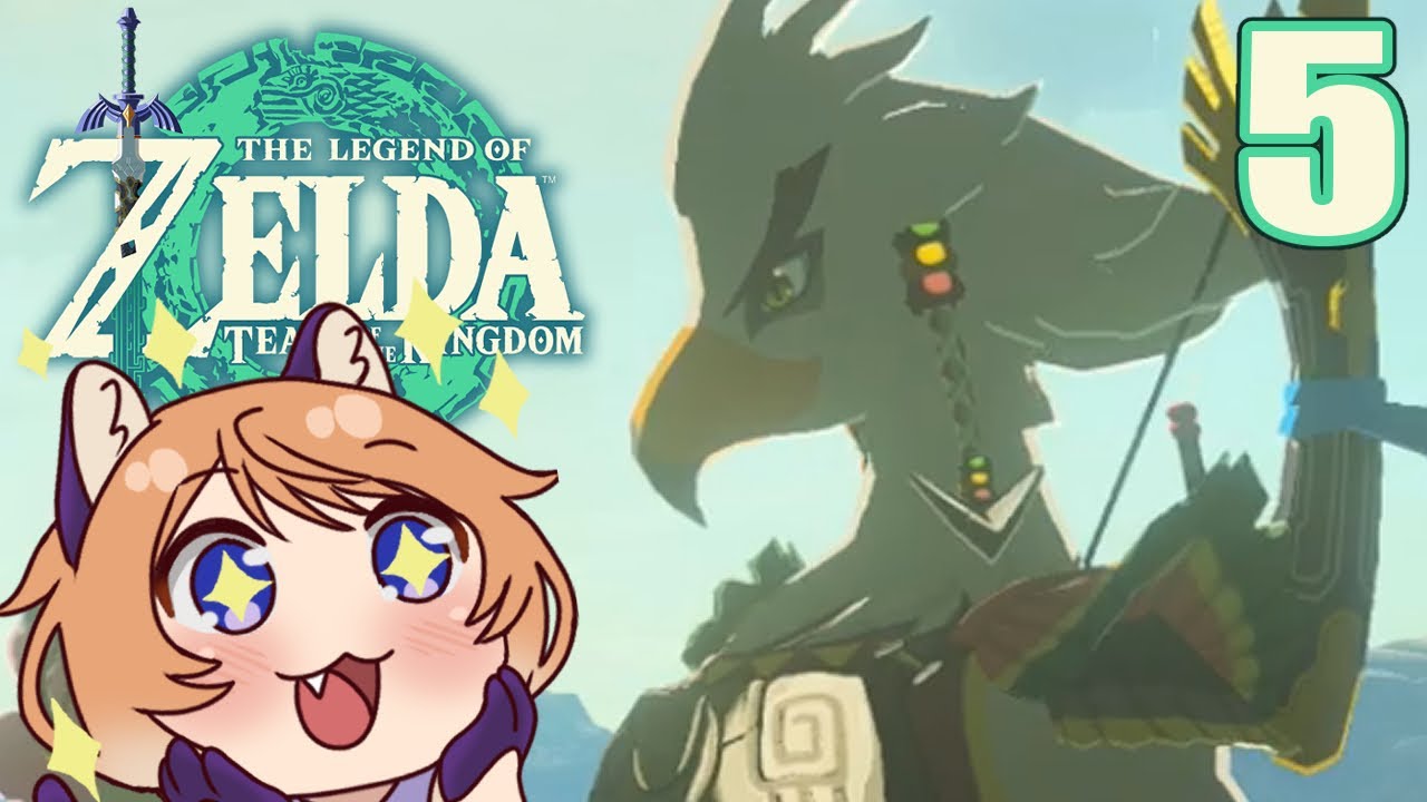[Zelda: TotK] Flying With the Birds! Dungeon Time! - YouTube