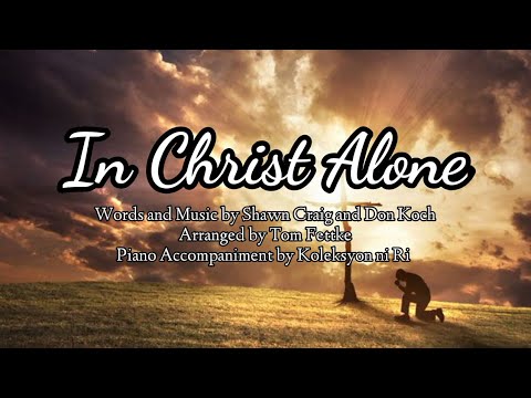 IN CHRIST ALONE | Instrumental | Lyrics Video - YouTube