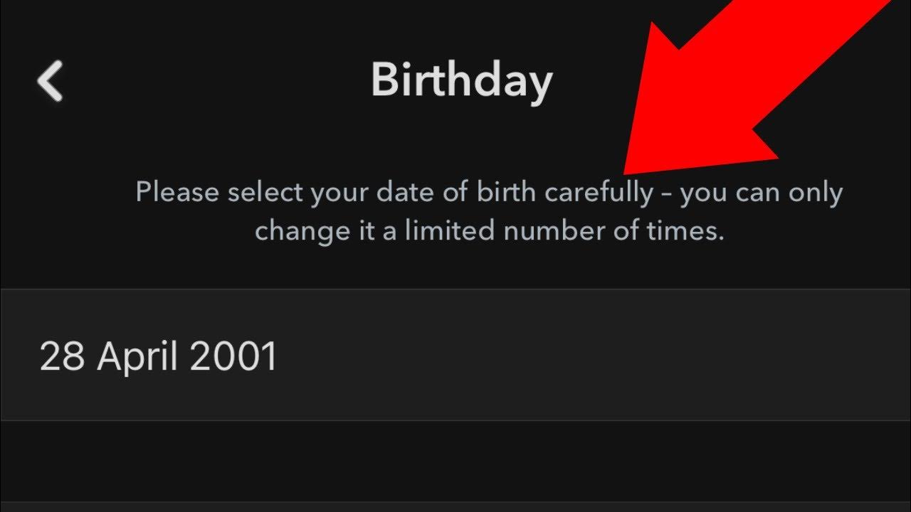 How To Change Birthday On Snapchat After Limit YouTube how-to-change-birthday-on-snapchat-after-limit-youtube