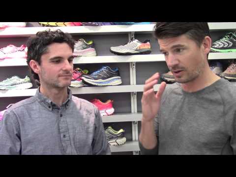 Brett Rivers and Chris Hillyer on the Hoka Speed Instinct